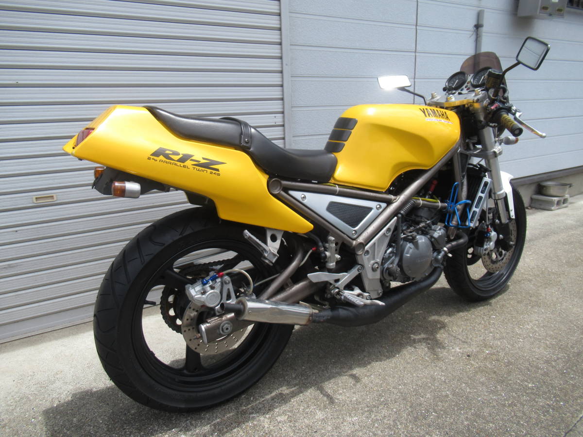 ヤマハ R1-Z 倒立カスタム 3XC 書付☆ R1Z RZ250R RZ350R RZ350 RZ250 TZR250R TZR250 3XV RZV500R NS250R NS400R ...