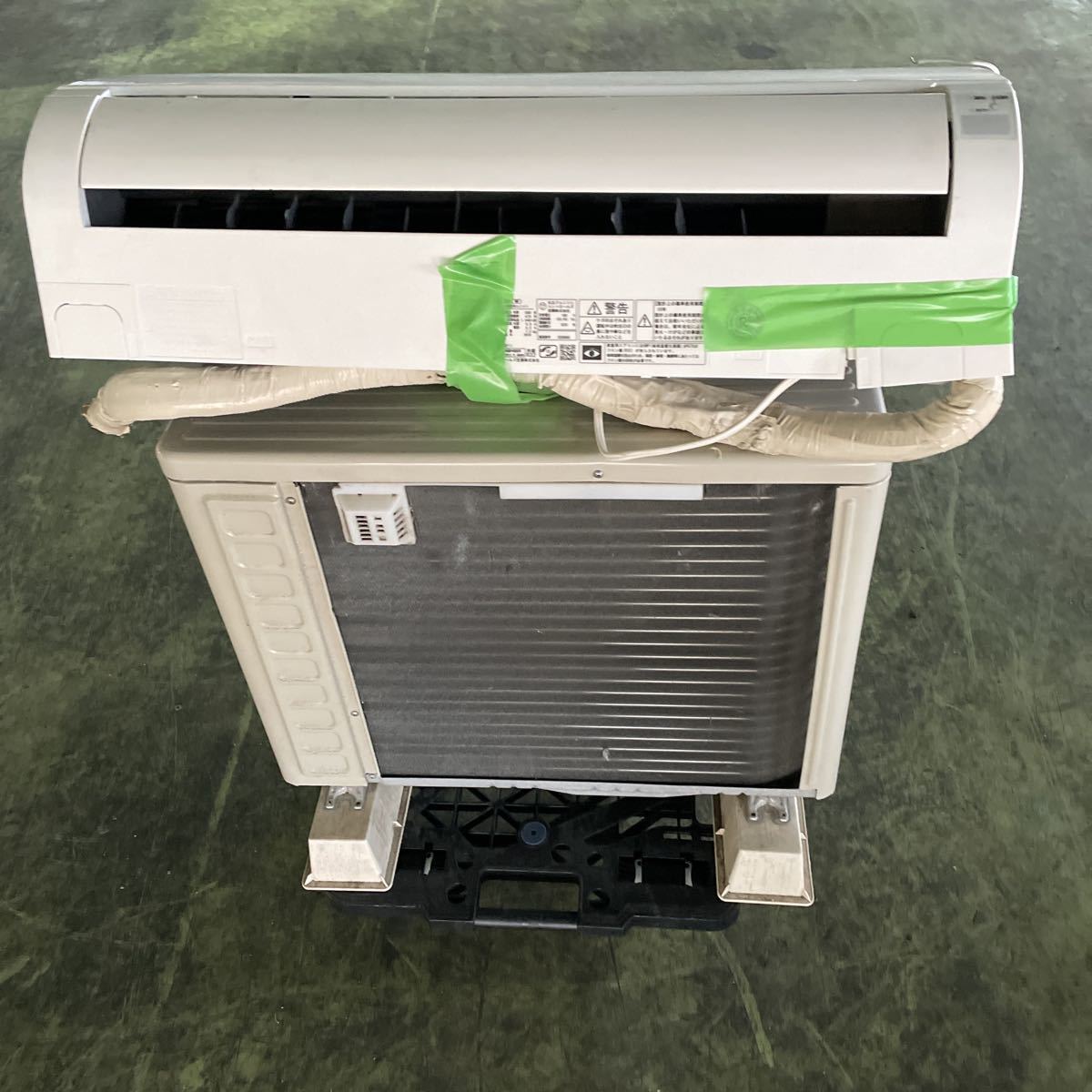 K0624-13 【2個口】日立・HITACHI・ルームエアコン・白くまくん・RAS-AJ22H・2018年製・おもに6畳用RAC-AJ22H・リモコンあり・動作未確認 /【Buyee ...