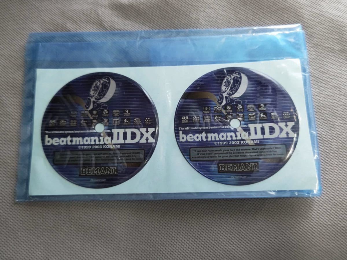 beatmania IIDX ターンテーブル ステッカー 2003 2枚セット スクラッチ シール 未使用 ビートマニア 弐寺 デラ ...