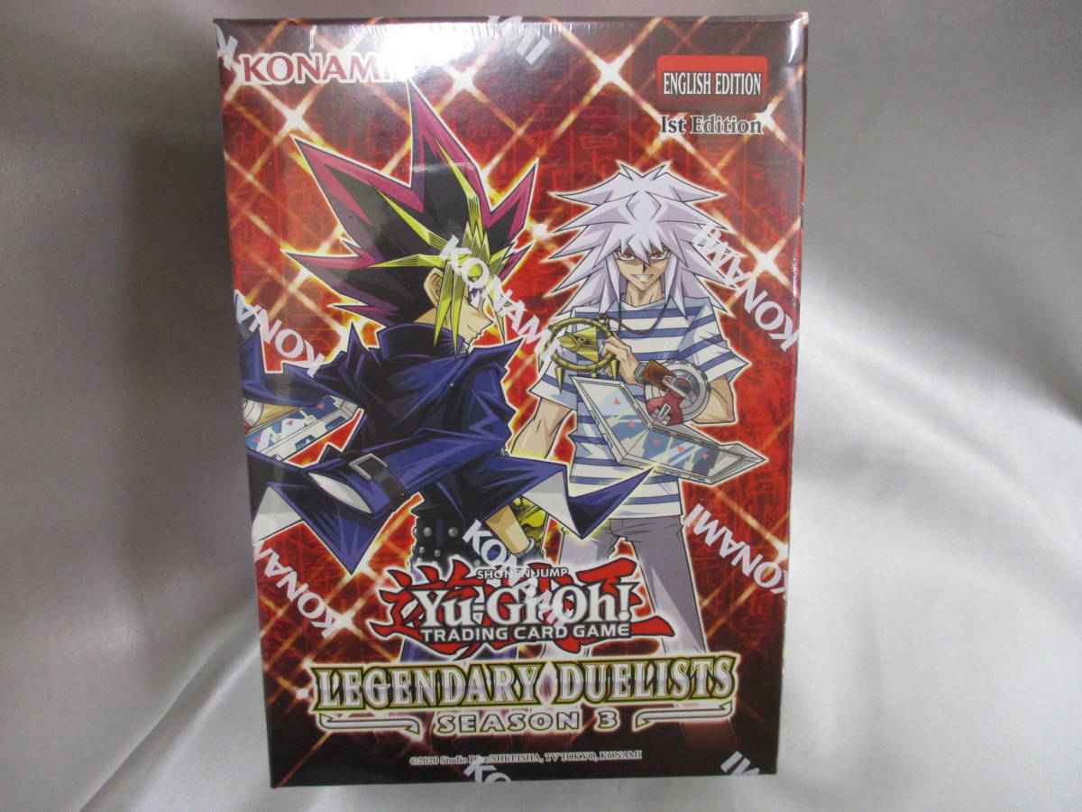 55：遊☆戯☆王 Yu-Gi-Oh! Trading Cards Legendary Duelist Season 3 Booster Box 083717856481 トレーディングカード ...