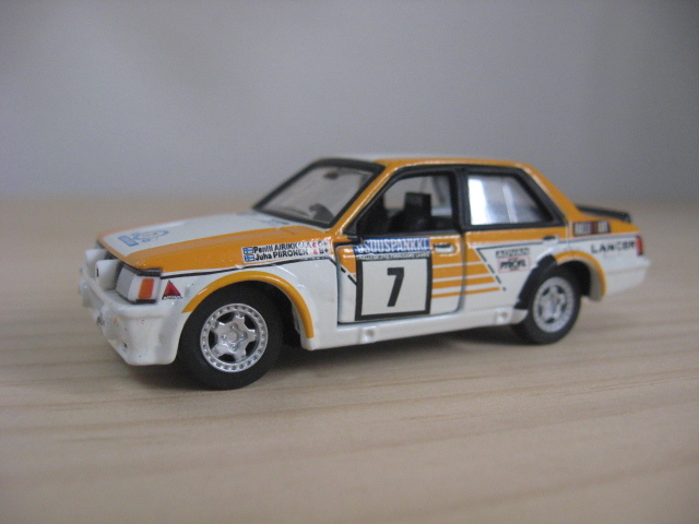 三菱ランサー EX 2000 TURBO トミカ NO.38 検索用 ADVAN ARB RALLIART WRC CUSCO セーフティ21 ...