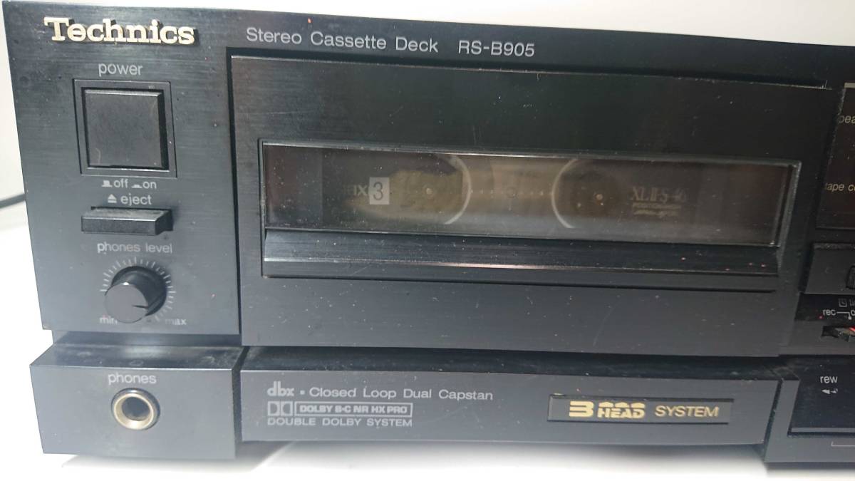 テクニクス 高級カセットテープデッキ Technics RS-B905 ワンオーナー長期保管品 電源オン、メイン、ヘッドホン共に再生確認済 /【Buyee】 "Buyee" Japanese ...