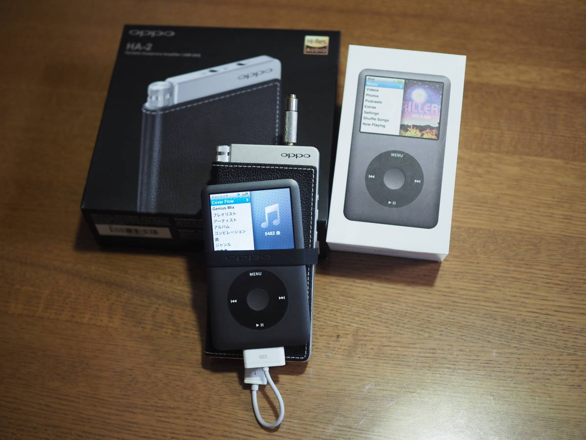 iPod classic 160GB ブラック+ OPPO HA2 ポータブルヘッドホンアンプ＋おまけ2個 /【Buyee】 Buyee ...