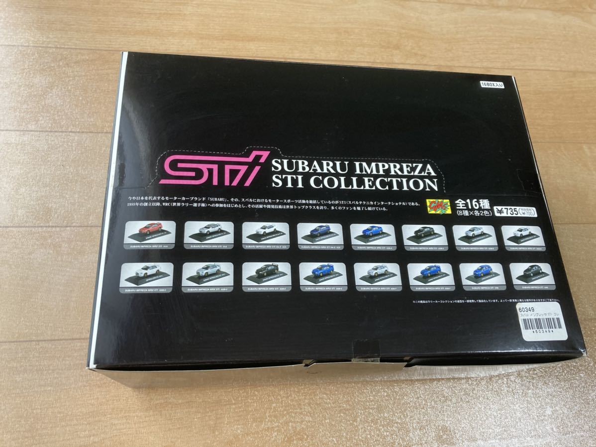 ☆絶版 新品 1BOX未開封 CM′s STI【SUBARU IMPREZA STI COLLECTION 全16種】スバル インプレッサ STI コレクション☆ /【Buyee】 Buyee ...