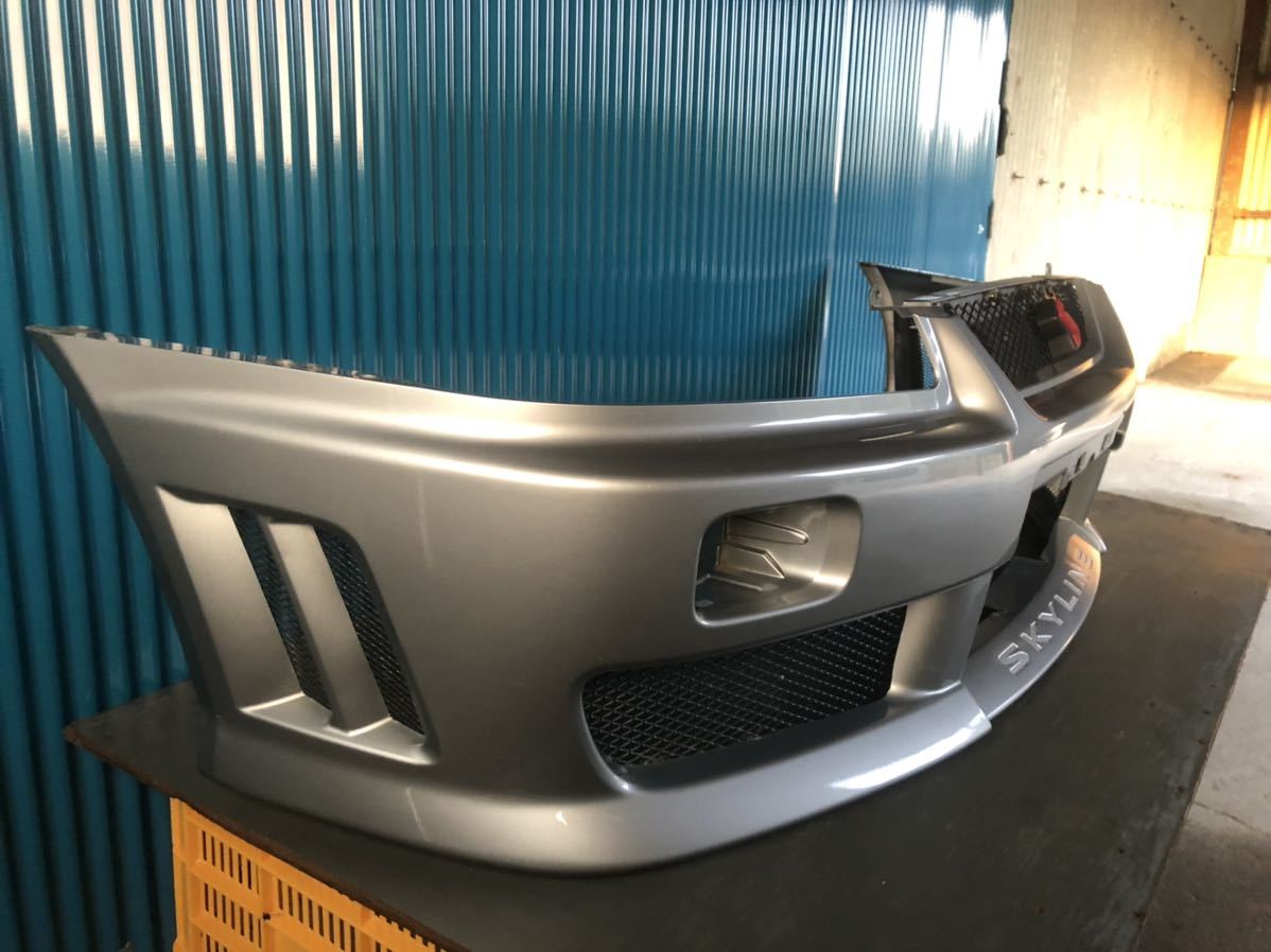 R 34 ER34日産スカイライン25GT-T 2ドア純正オプションアルティアエアロフロントバンパー GTR NISSAN ALTIA AERO BUMPER /【Buyee】 "Buyee ...