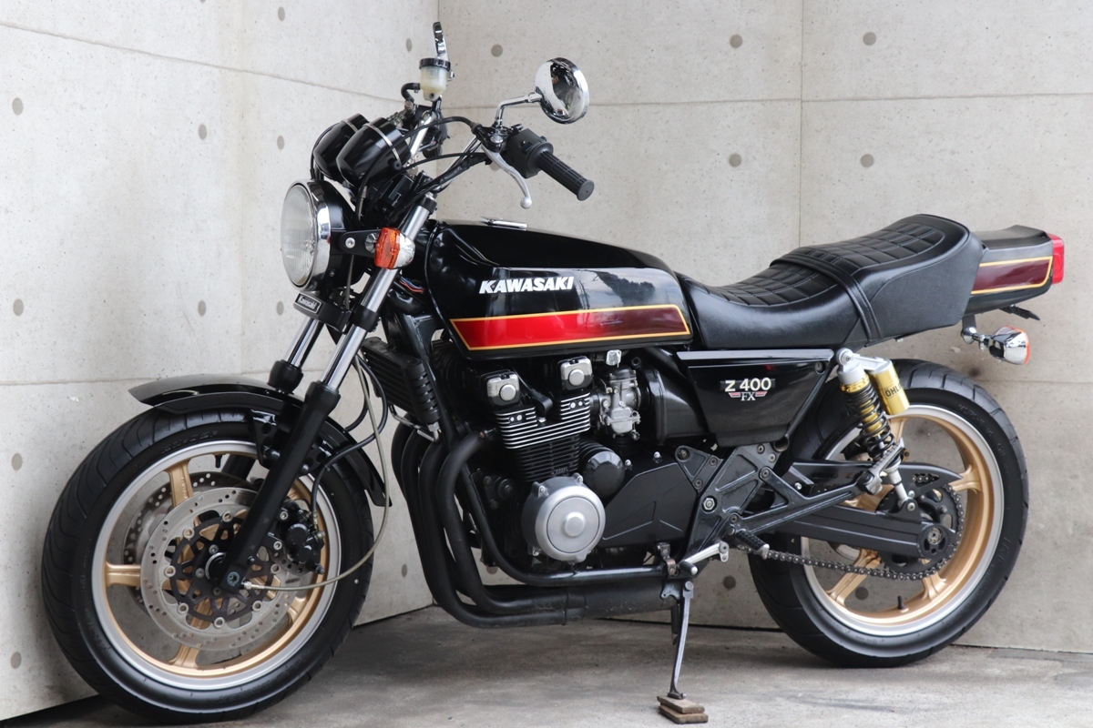 横浜～ Kawasaki ゼファー400 C3 旧車 Z400FX E4カラー カスタム ドレミ外装 極上 好調 車検付 /【Buyee】 Buyee - Japanese Proxy ...