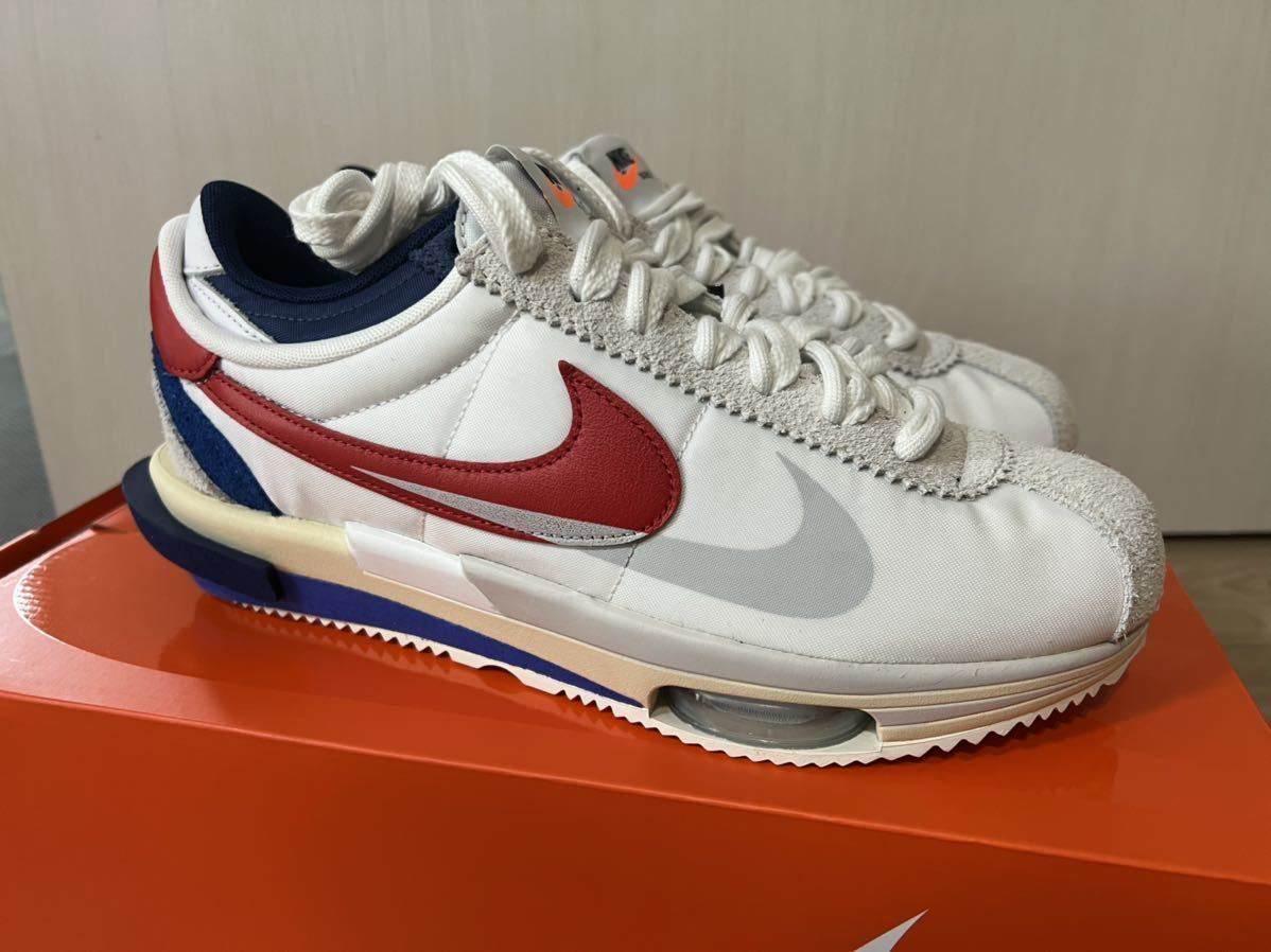 新品未使用 NIKE ズーム コルテッツ sacai White and University Red US9.5 27.5cm サカイ snkrs ナイキ /【Buyee】 Buyee ...