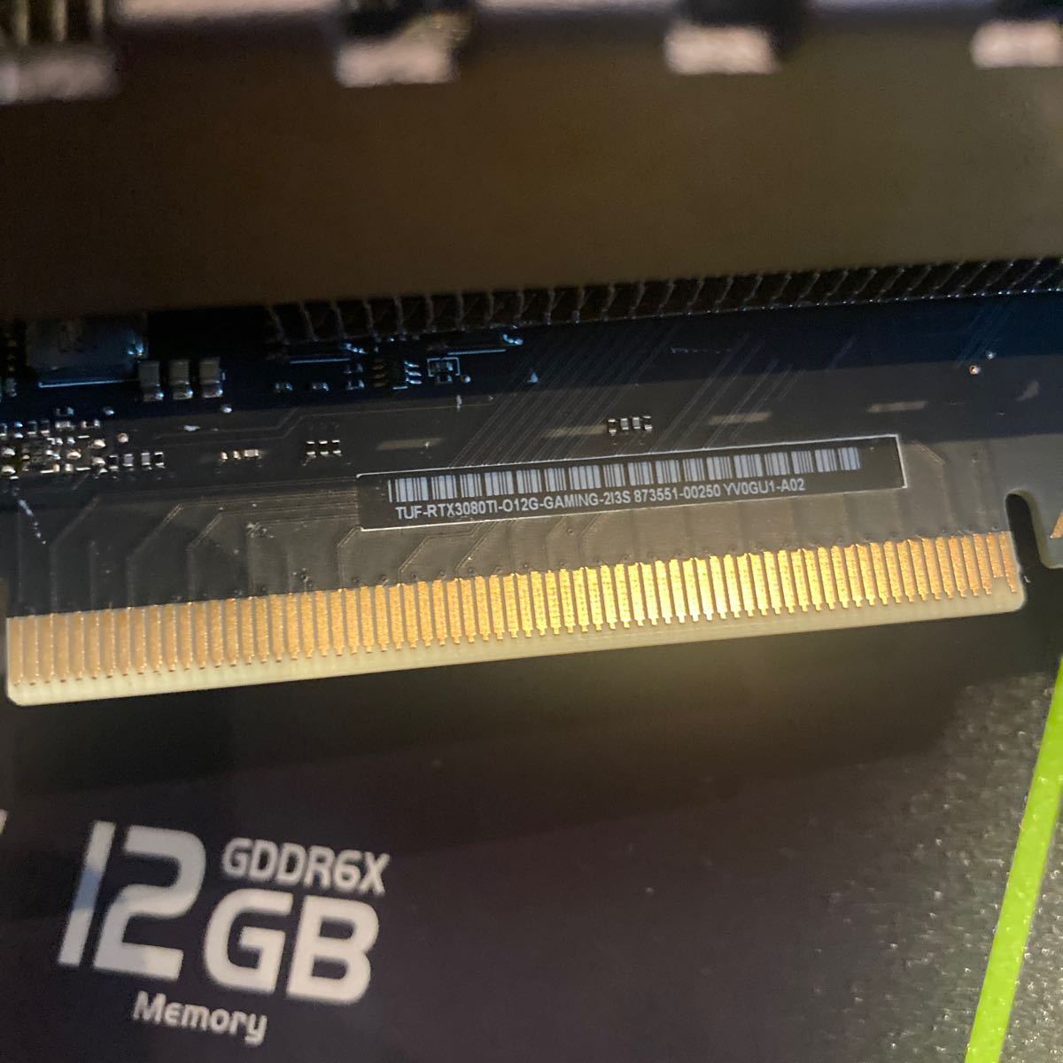 【美品】ASUS Tek TUF Gaming NVIDIA GeForce RTX 3080 Ti GPU Tweak II TUF ...