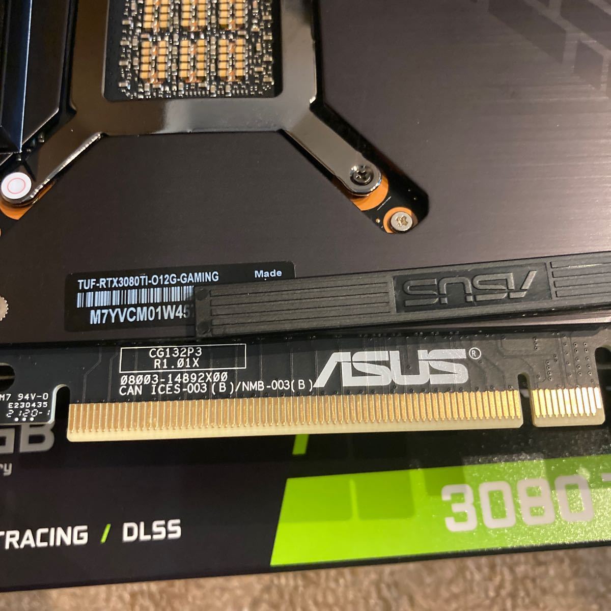 【美品】ASUS Tek TUF Gaming NVIDIA GeForce RTX 3080 Ti GPU Tweak II TUF ...