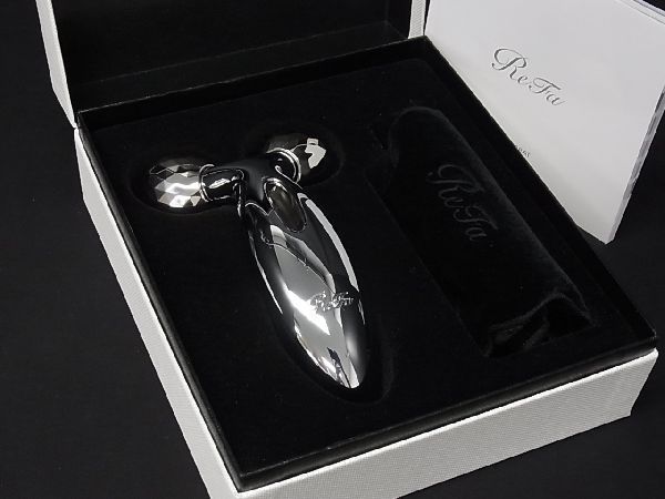 1円 美品 ReFa リファ ReFa CARAT リファカラット MTG 美容ローラー 美顔ローラー 美顔器 レディース シルバー系 ...