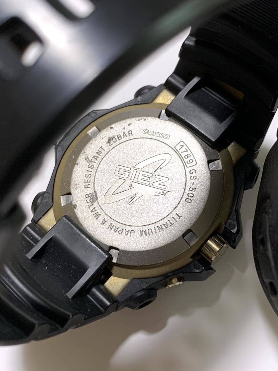 【動作未確認】CASIO カシオ GS-500 G-SHOCK G-314RL デジアナ チタニウム GIEZ 不動 現状品 2本セット /【Buyee】 Buyee - Japanese ...