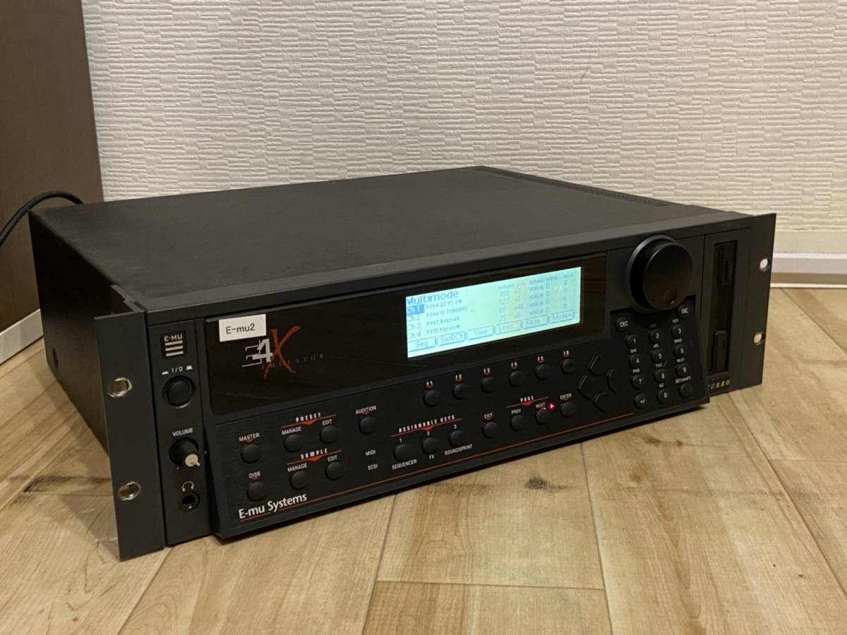 E-MU Systems サンプラー E4X EMULATOR 6801 イーミューシステムズ 現状品 「13665」 /【Buyee ...