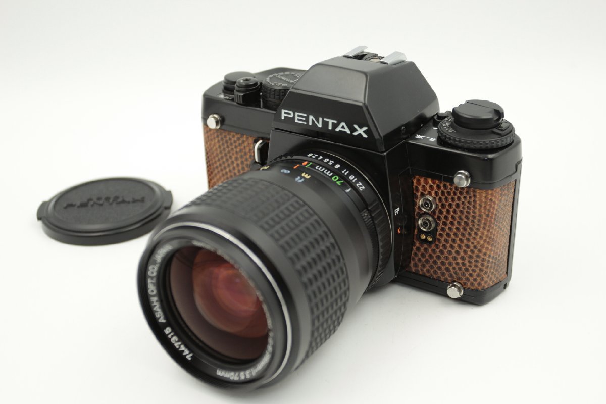 ペンタックス PENTAX LX 蛇革 ボディ+ smc Petax M 35-70mm f/ 2.8-3.5 レンズ 一眼レフ フィルム カメラ /【Buyee】 "Buyee ...