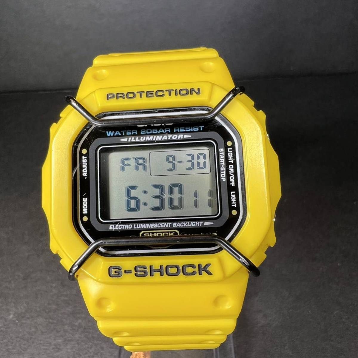 【美品】CASIO G-SHOCK スクエアデザイン プロテクター イエロー DW-5600P-9JF カシオ スピード メンズ 腕時計 Gショック /【Buyee】 "Buyee ...