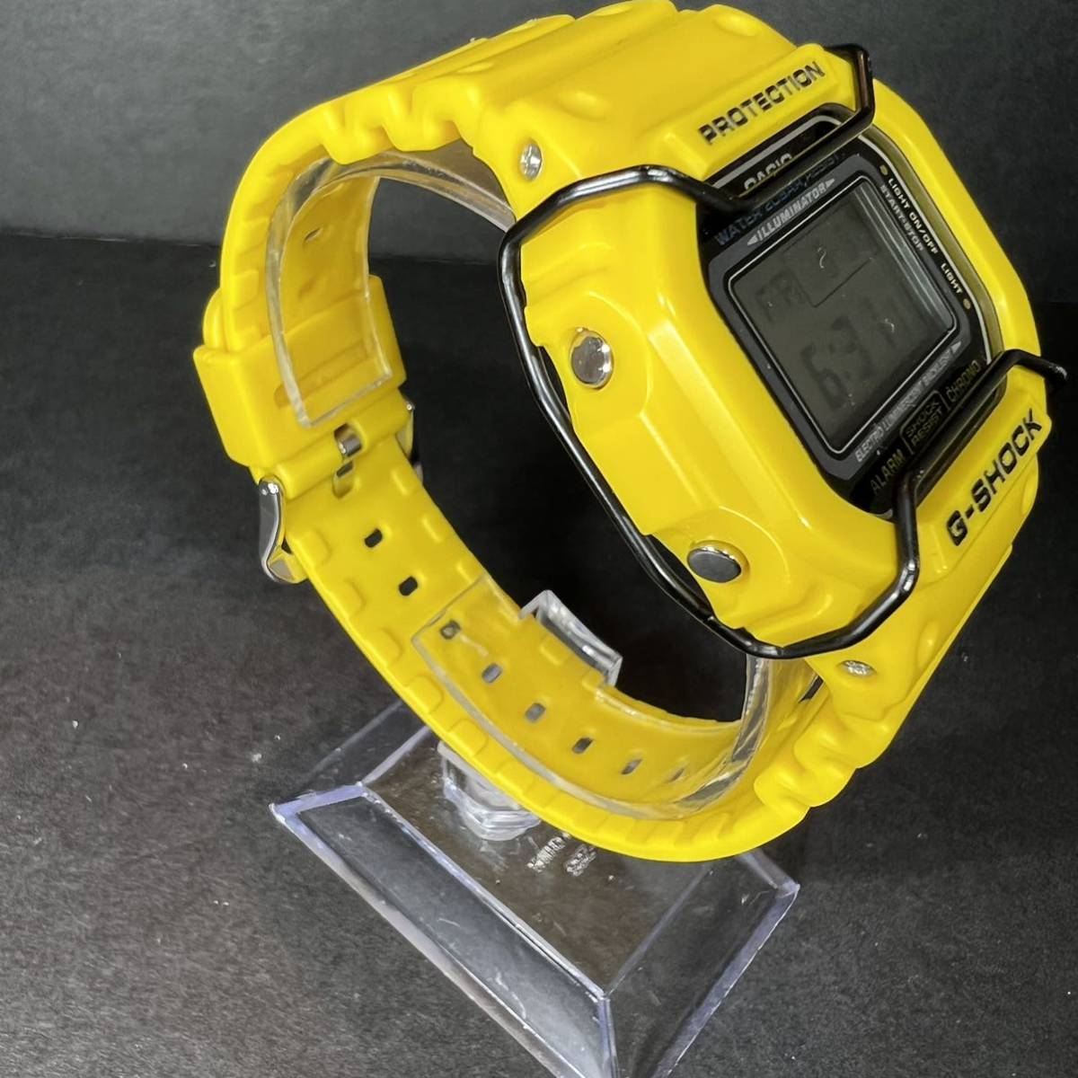 【美品】CASIO G-SHOCK スクエアデザイン プロテクター イエロー DW-5600P-9JF カシオ スピード メンズ 腕時計 Gショック /【Buyee】 "Buyee ...