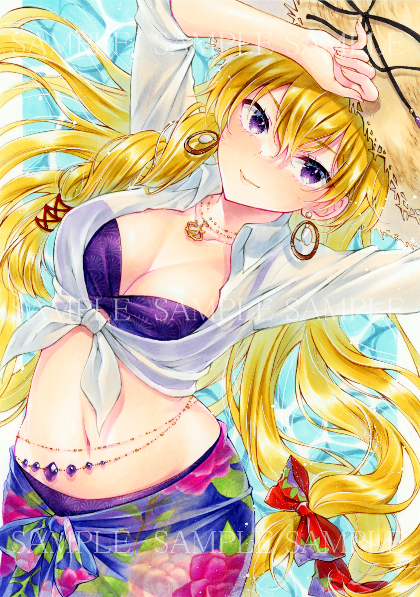 同人手描きイラスト【東方Project/ロストワード/水着/八雲紫】B5 /【Buyee】 "Buyee" Japanese Proxy Service | Buy from Japan!