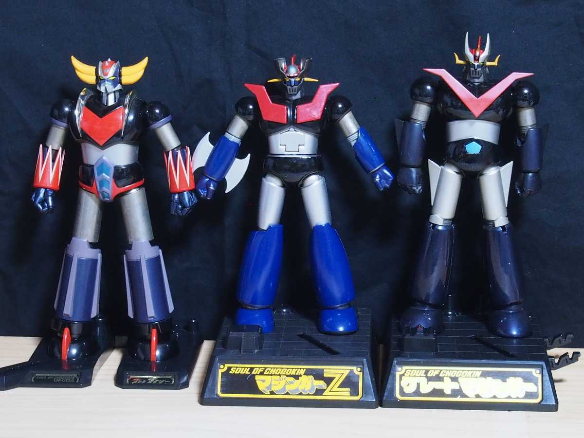 超合金魂 バンダイ マジンガーZ グレートマジンガー グレンダイザー 3体セット /【Buyee】 Buyee - Japanese ...