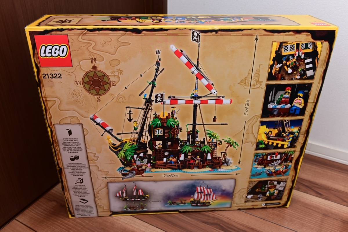 送料無料 レゴ(LEGO) アイデア 赤ひげ船長の海賊島 21322 /【Buyee】 Buyee - Japanese Proxy ...