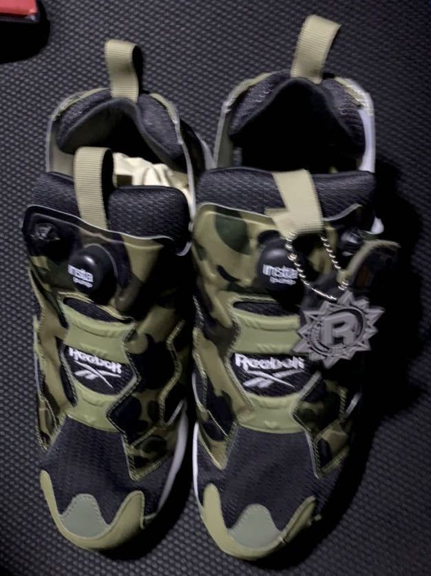 REEBOK x BAPE x MITA INSTAPUMP FURY OG A BATHING APE 28cm リーボック x ベイプ x ミタスニーカーズ インスタポンプ フューリー ...