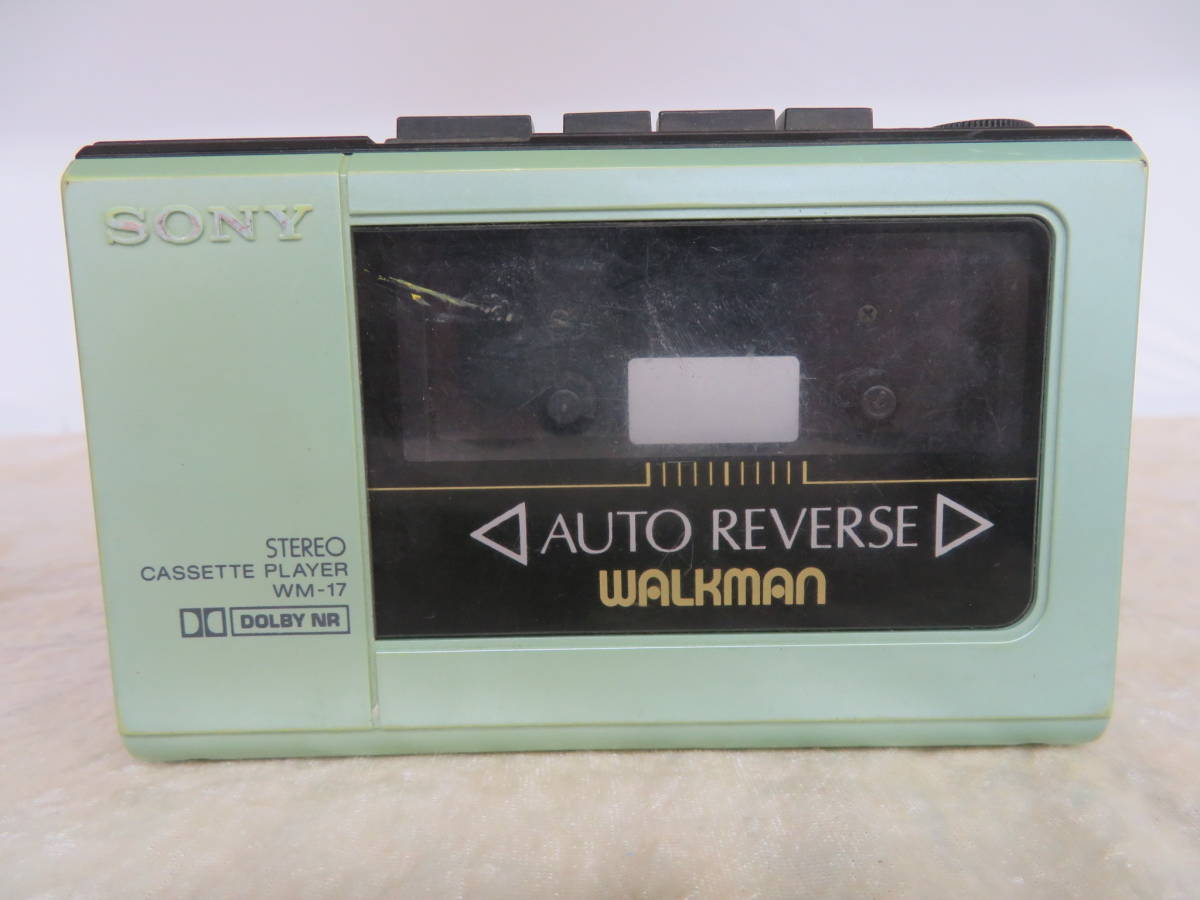 YN8-40 SONY【WM-17 AUTO REVERSE】CASSETTE WALKMAN カセットウォークマン / FAIR MATE ...