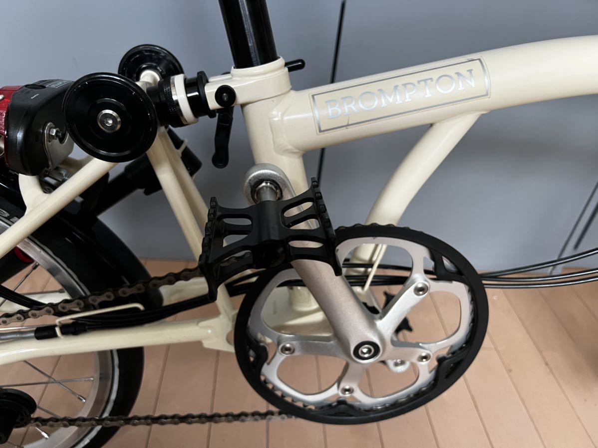 イギリス製ブロンプトン 軽量折りたたみ自転車 EN14764 2005 高品質 オプションバッグ サドルLEDテール＆ライト /【Buyee ...