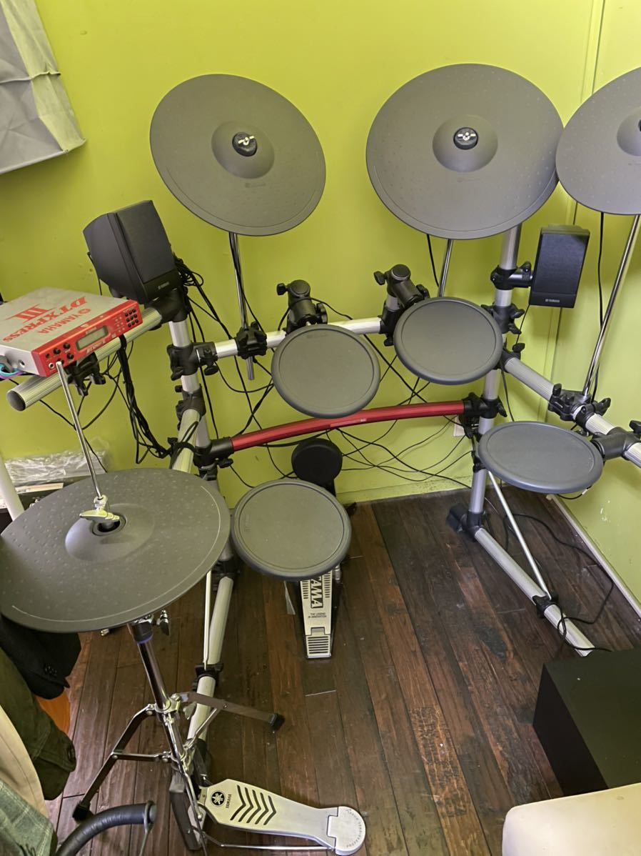 動作良好 YAMAHA DTXPRESS 3 電子ドラムセット MS40DR KP65 YAMAHA MS40DR 電子ドラム モニター ...