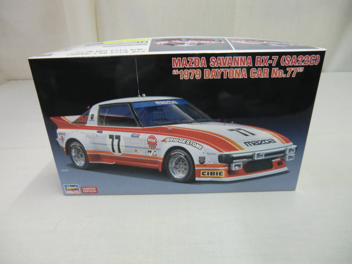 1：24 マツダサバンナ RX-7（SA22C）”1979デイトナ CAR No．77”限定品 HASEGAWA /【Buyee】 Buyee - Japanese Proxy Service ...