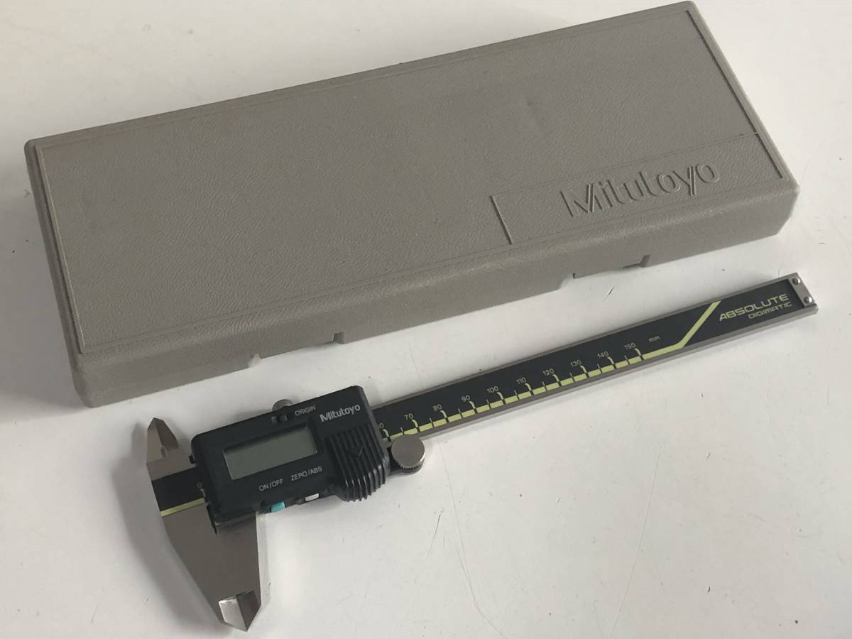 ⑦6 Mitutoyo ミツトヨ デジタルノギス 150mm CD-15C ノギス 測定器 工具 DIY 動作品 /【Buyee】 Buyee - Japanese Proxy Service ...