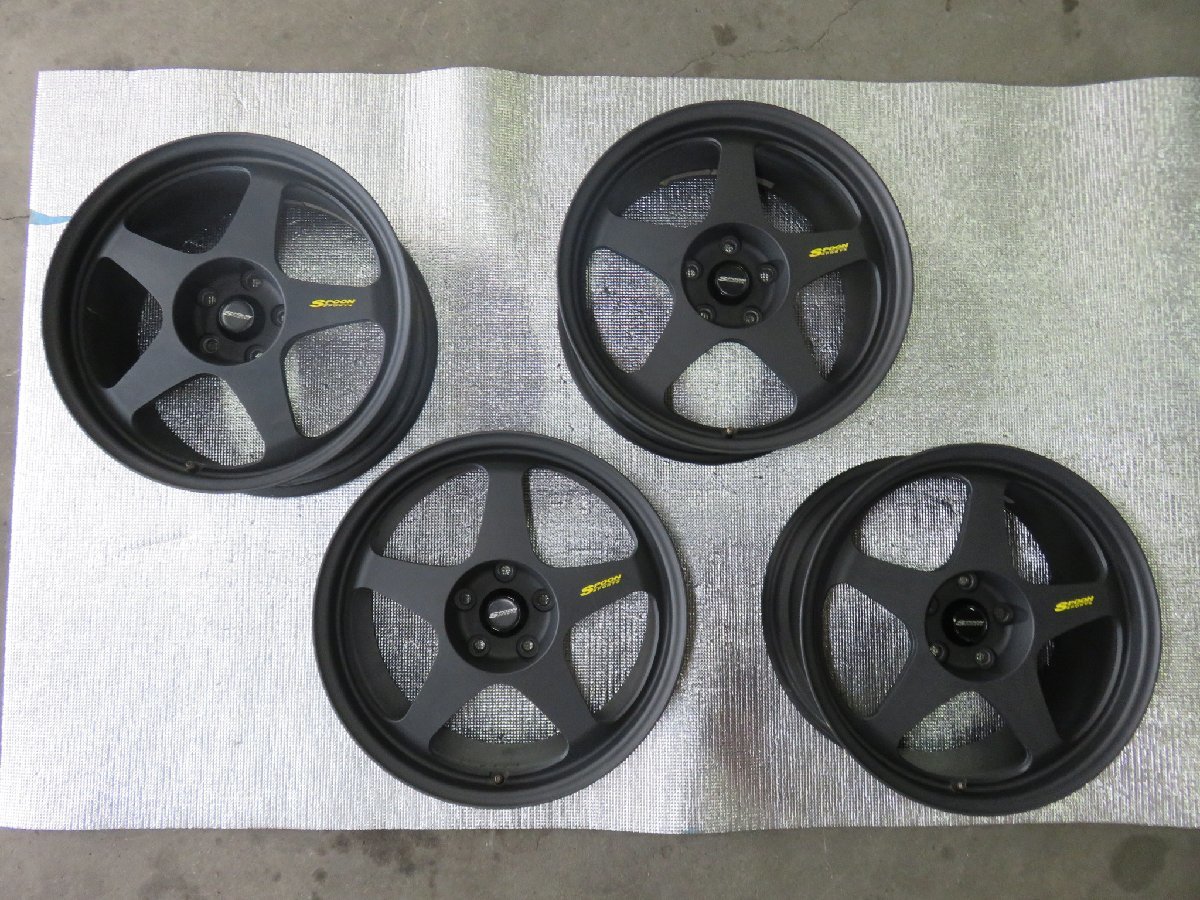 SPOON(スプーン) SW388 18″8.5J +45 5H114.3 鍛栄舎 軽量 鍛造 18インチ(8J +45) PCD114.3 ...