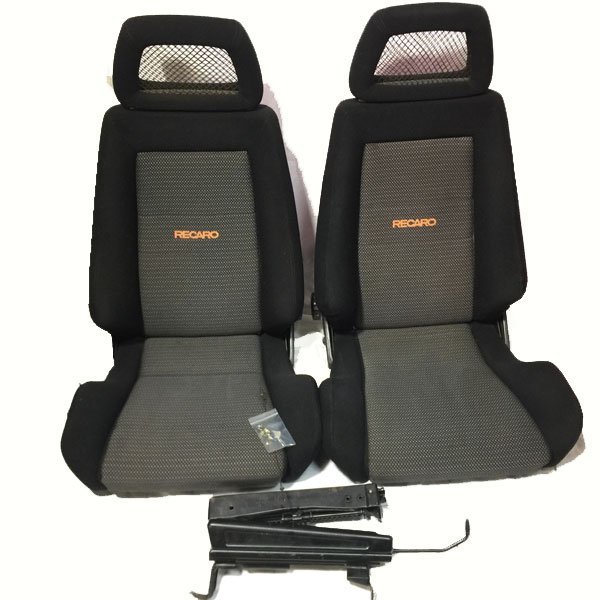 RECARO KEIPER RECARO GMBH & CO Remscheid Idealsitz L/LX/LS 84 Ausfuhrung LX レカロシート 左右セット レール付き ...