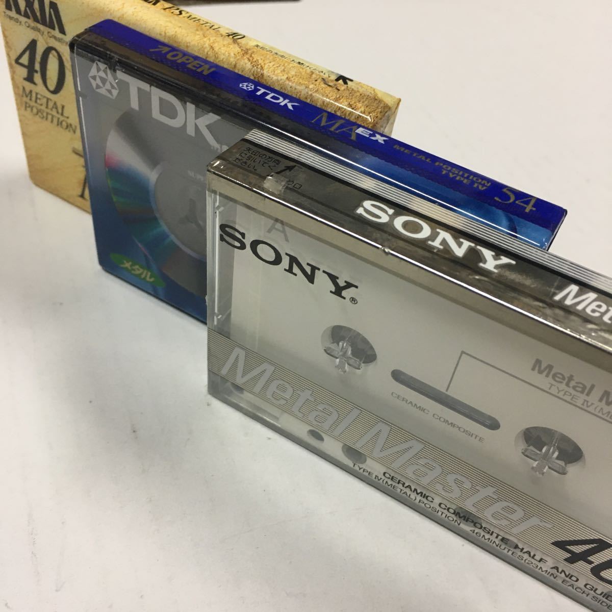 SONY TDK AXIA カセットテープ METAL MASTER メタル /【Buyee】 Buyee - Japanese Proxy Service | Buy from Japan!