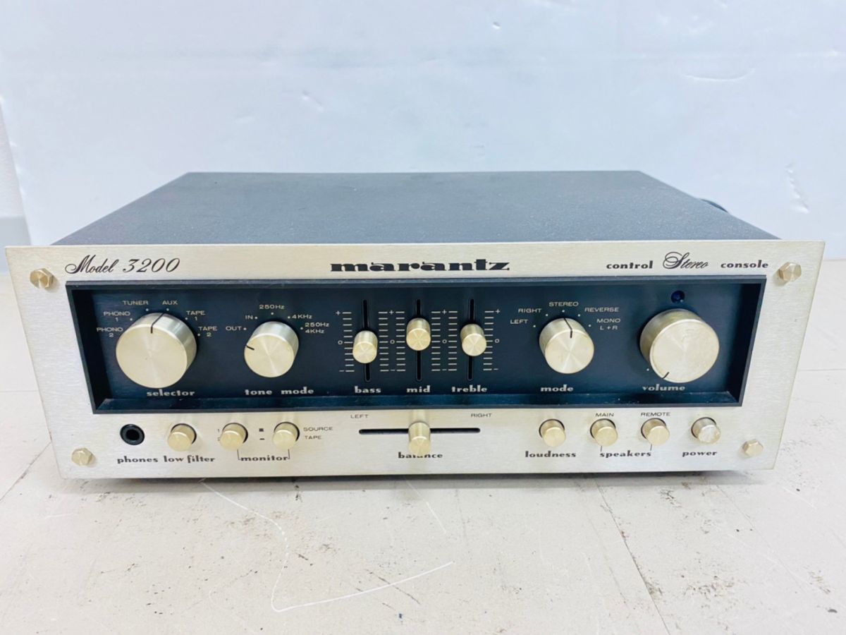 W642-K18-3789 Marantz マランツ model3200 コントロールアンプ オーディオ機器 音響機器 通電OK ③ /【Buyee】 "Buyee" Japanese ...
