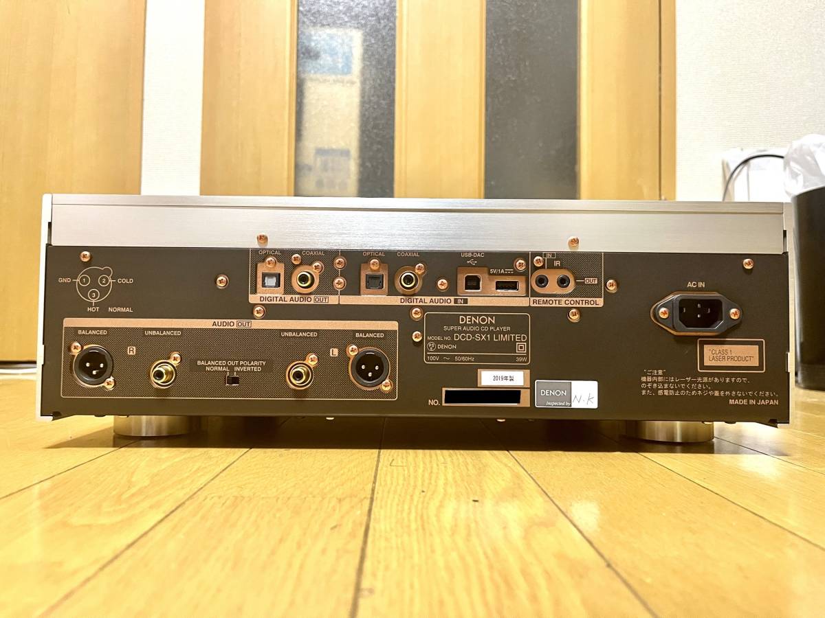 DENON DCD-SX1 LIMITED(SP) 2019年製 定価891,000円 新古品 CD/SACDプレーヤー /【Buyee】 "Buyee" Japanese Proxy ...