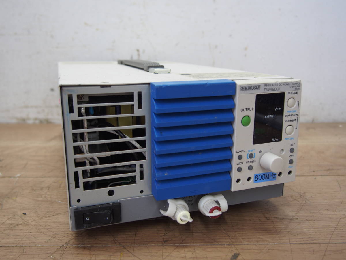1K0909-35】 KIKUSUI 菊水 REGLATED DC POWER SUPPLY ③ PWR800L ジャンク /【Buyee ...