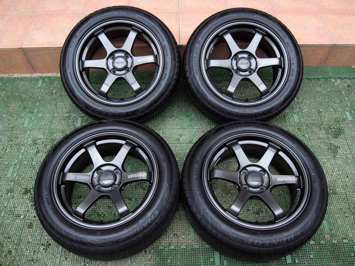 【人気 品薄】 超軽量 鍛造 レイズ RAYS TE37 ソニック 7.0J +35 PCD 100 4H マツダ ユーノス ロードスター ND NB NA ノート アクア ヤリス ...