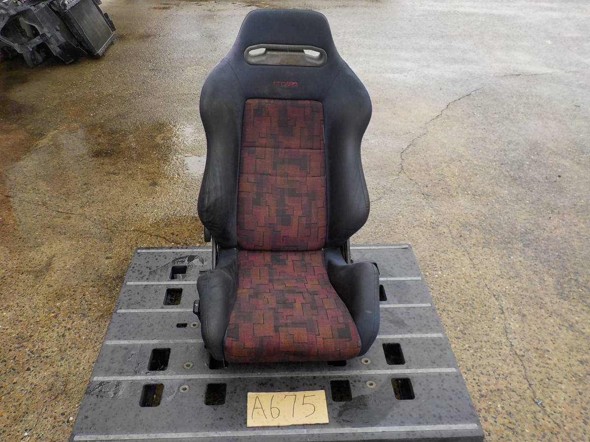 CN9A ランサ-エボリュ-ション4 GSR 純正 RECARO レカロ 運転席シ-ト A675 /【Buyee】 Buyee - Japanese Proxy Service | Buy ...