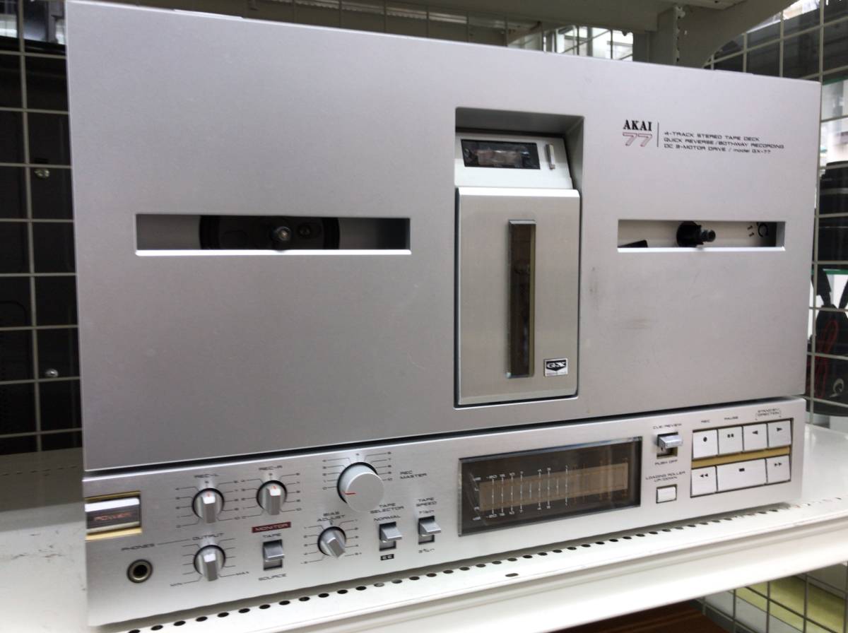 AKAI GX-77 アカイ オープンリールデッキ 再生確認済み SS-072701 /【Buyee】 "Buyee" Japanese Proxy Service | Buy from Japan!