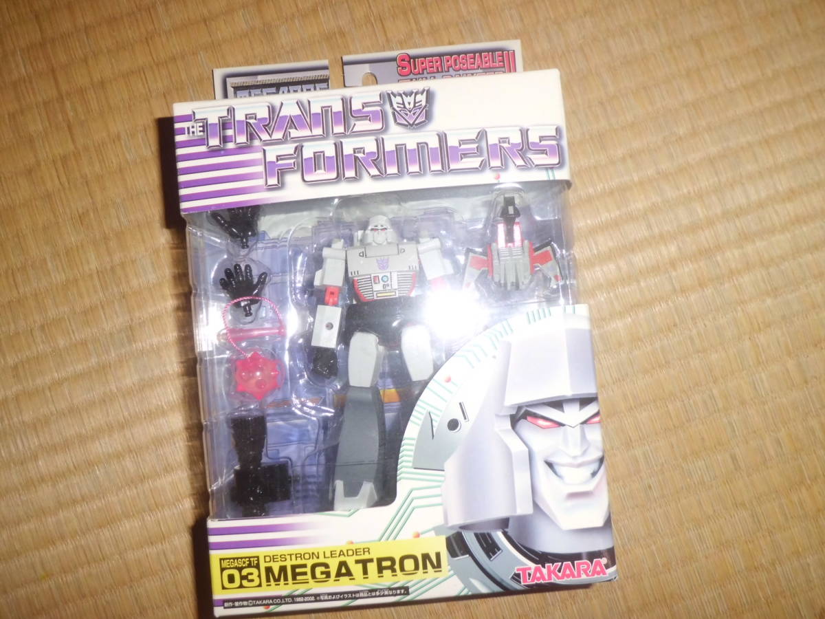 トランスフォーマー メガトロン MEGATRON メガソフ MEGASCF タカラ 03-X1 /【Buyee】 Buyee ...