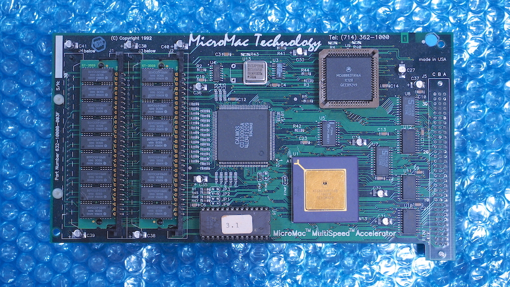 MicroMac MultiSpeed Macintosh SE用 Accelerator 動作品 /【Buyee】 Buyee ...