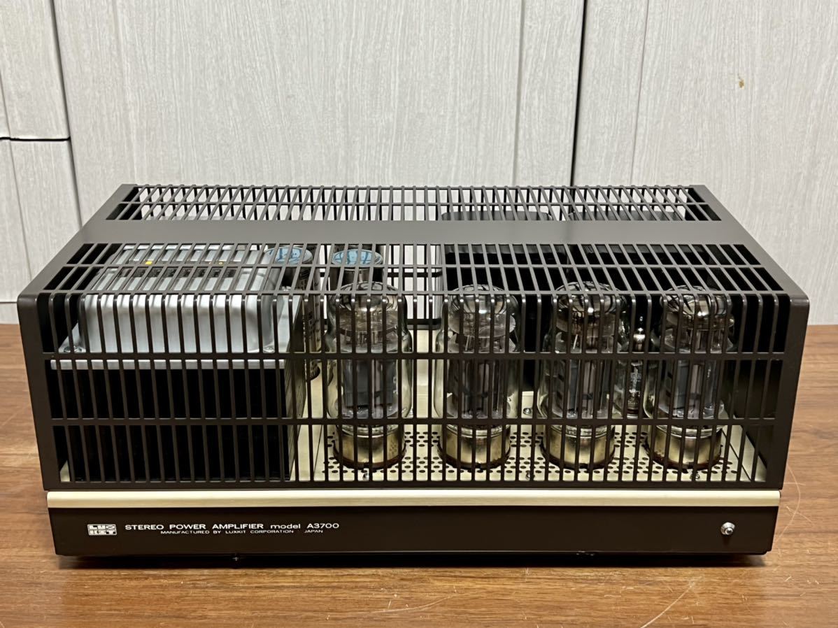 LUXMAN/LUXKIT 管球式ステレオパワーアンプ A3700ラックスマン ラックスキット ! KT88 P.P真空管パワーアンプ /【Buyee】 "Buyee" Japanese ...