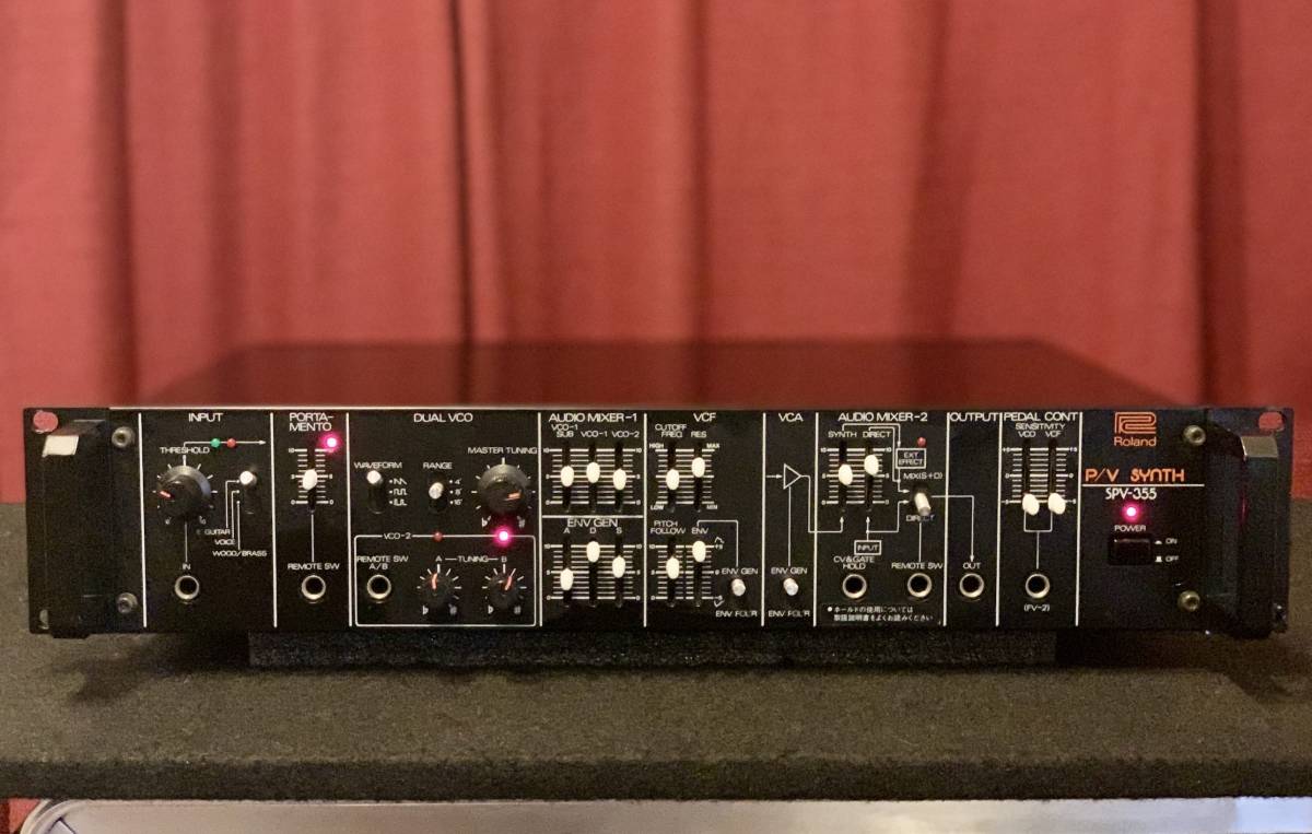 (オーバーホール 極備品 ) Roland SPV - 355 P/V SYNTH JUNO106 SYSTEM100 TB303 TR808 MOOG ARP NEVE シンセAPI SSL ...