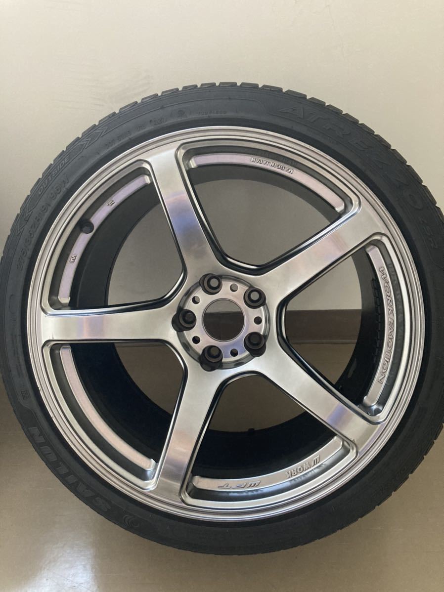 美品 work emotion t5r 19インチ 10.5j +15 2本 ワークエモーション z33 z34 /【Buyee】 Buyee ...