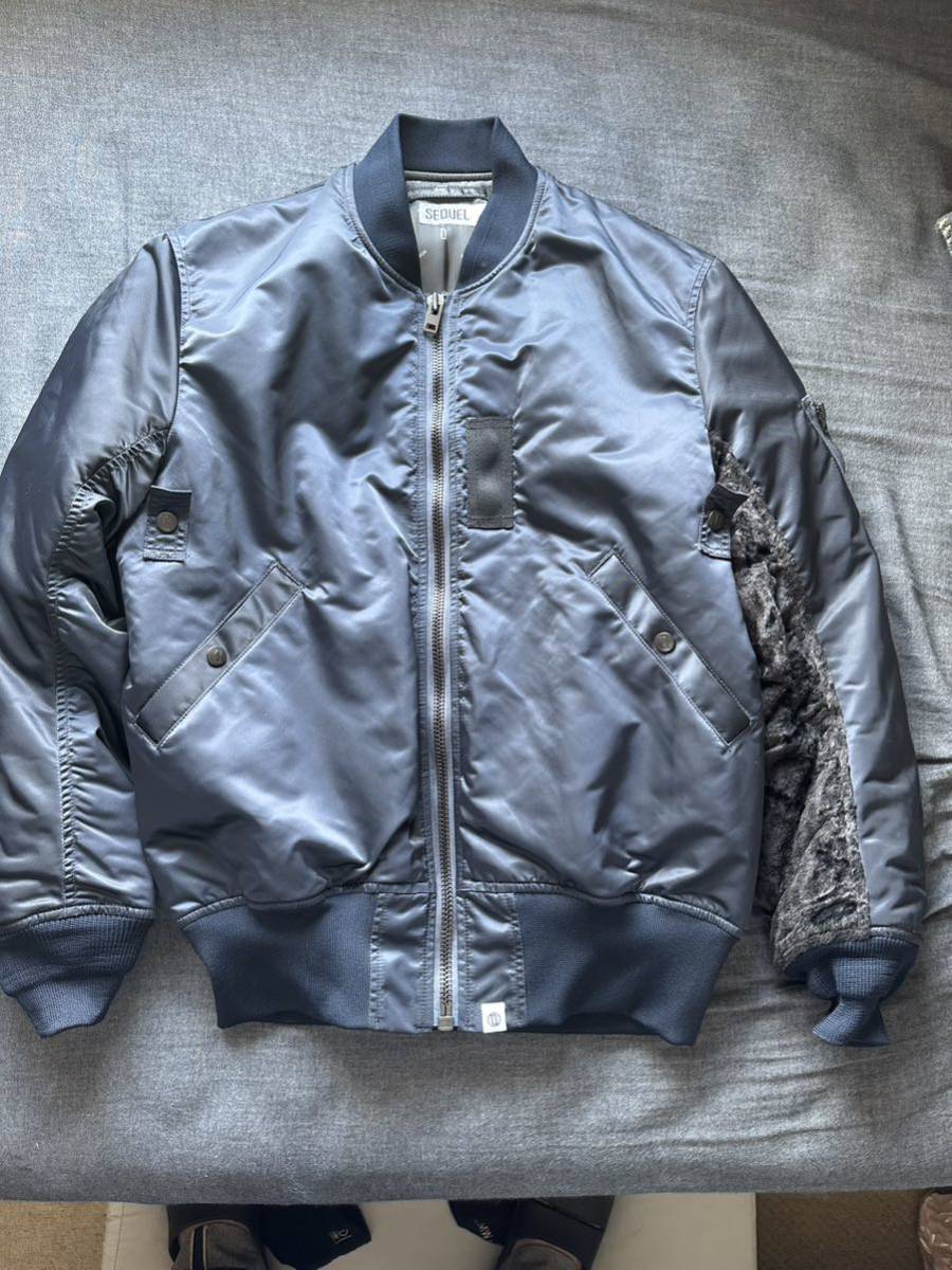 Sequel MA-1 SQ-20AW-JK03 NAVY L SIZE 藤原ヒロシ fragment B-15D MA-1 B-15C /【Buyee】 Buyee - Japanese ...