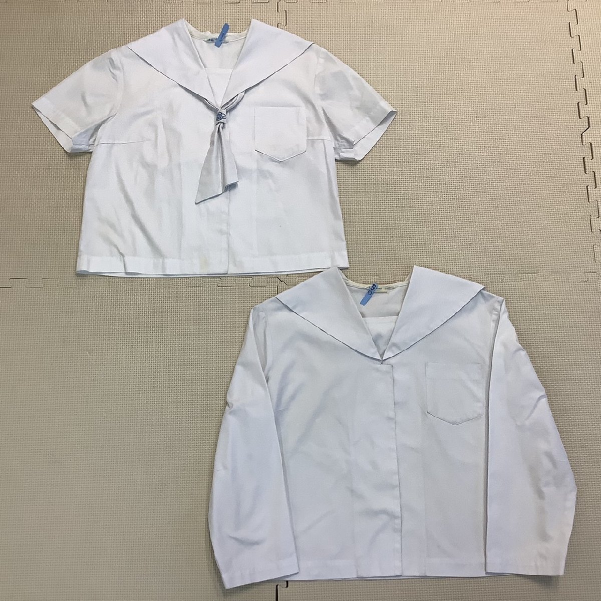 (Y)I457 (中古) 福島県 二本松第二中学校 セーラー服 5点セット /特大/大きめ/セーラー/スカート/3L/LL/W84/W76/KUNIOKA/中学/制服/学生服 /【Buyee ...