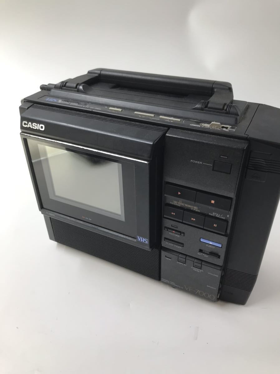 CASIO カシオ カラーテレビ ポータブルビデオ VHS VF-7000 ジャンク /【Buyee】 Buyee - Japanese ...