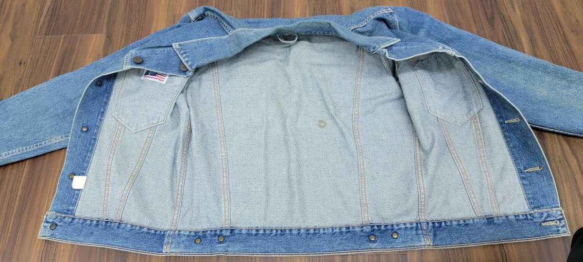 中古 Gジャン BOBSON ボブソン 38 長袖 綿100 上着 ジャケット 青 ヴィンテージ 昭和 レトロ 送料710 ② /【Buyee】 日本代购平台-产品购物网站大全-Buyee一站式代购
