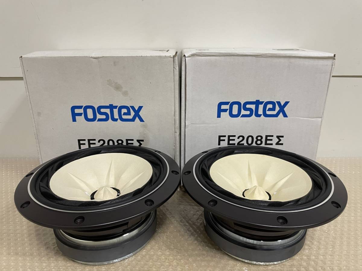未使用品/Fostex/フォステクス/FE208EΣ/フルレンジスピーカー/ペア/ /【Buyee】 "Buyee" Japanese Proxy Service | Buy from Japan!