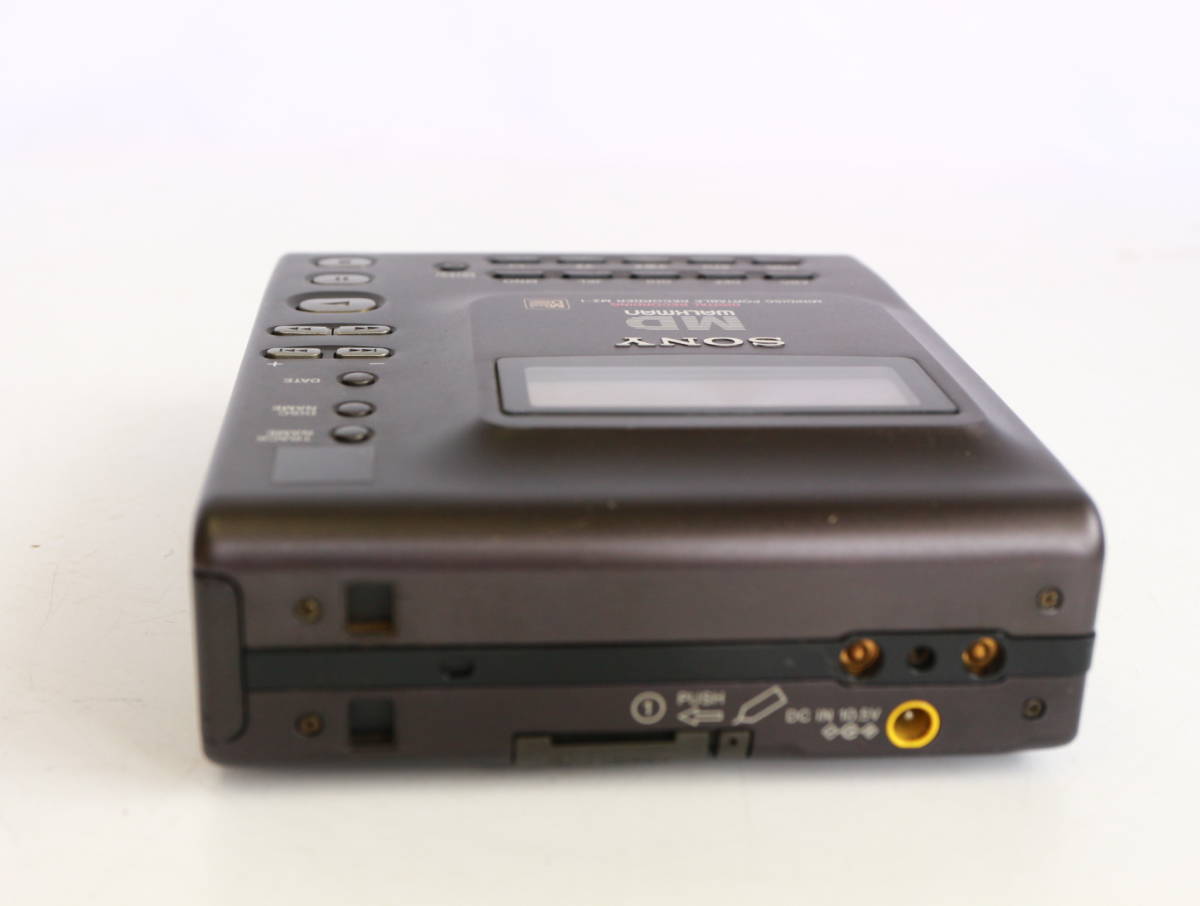 SONY ソニー MZ-1 MDウォークマン ケース付き MINIDISC WALKMAN PORTABLE RECORDER BP-MZ1 ...