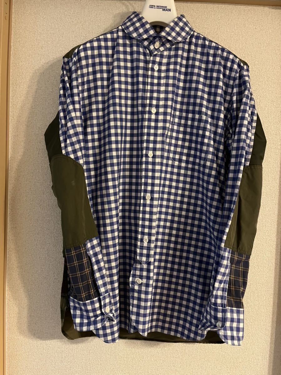 JUNYA WATANABE MAN 19aw ギンガムチェックシャツ ジュンヤ M COMME des GARCONS パッチワーク /【Buyee】 Buyee - Japanese ...