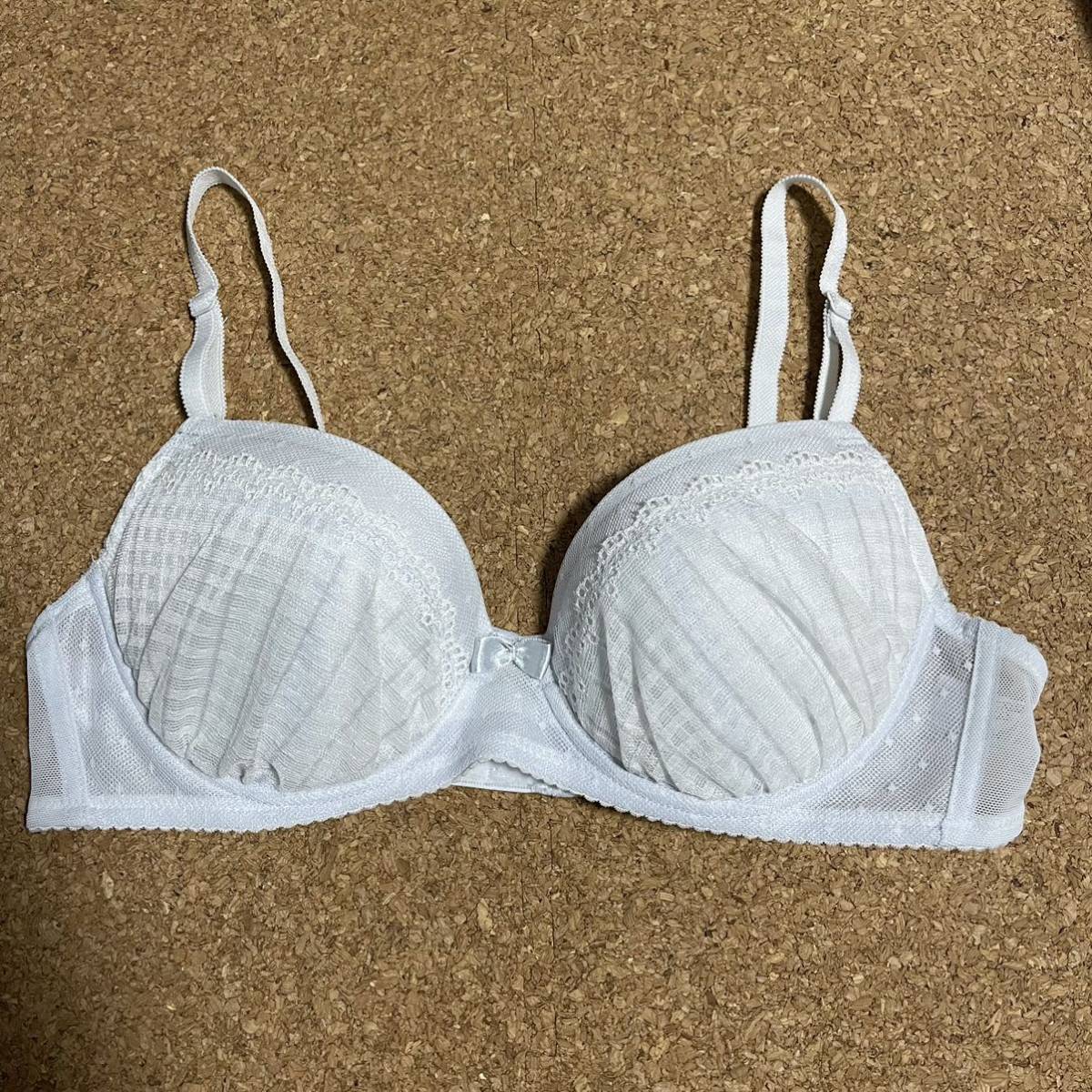 ジュニアブラ pulili wacoal teen C75ブラジャー タンス整理品 ジュニアインナー ファーストブラ ワコール teen 薄青 水色 /【Buyee】 "Buyee ...